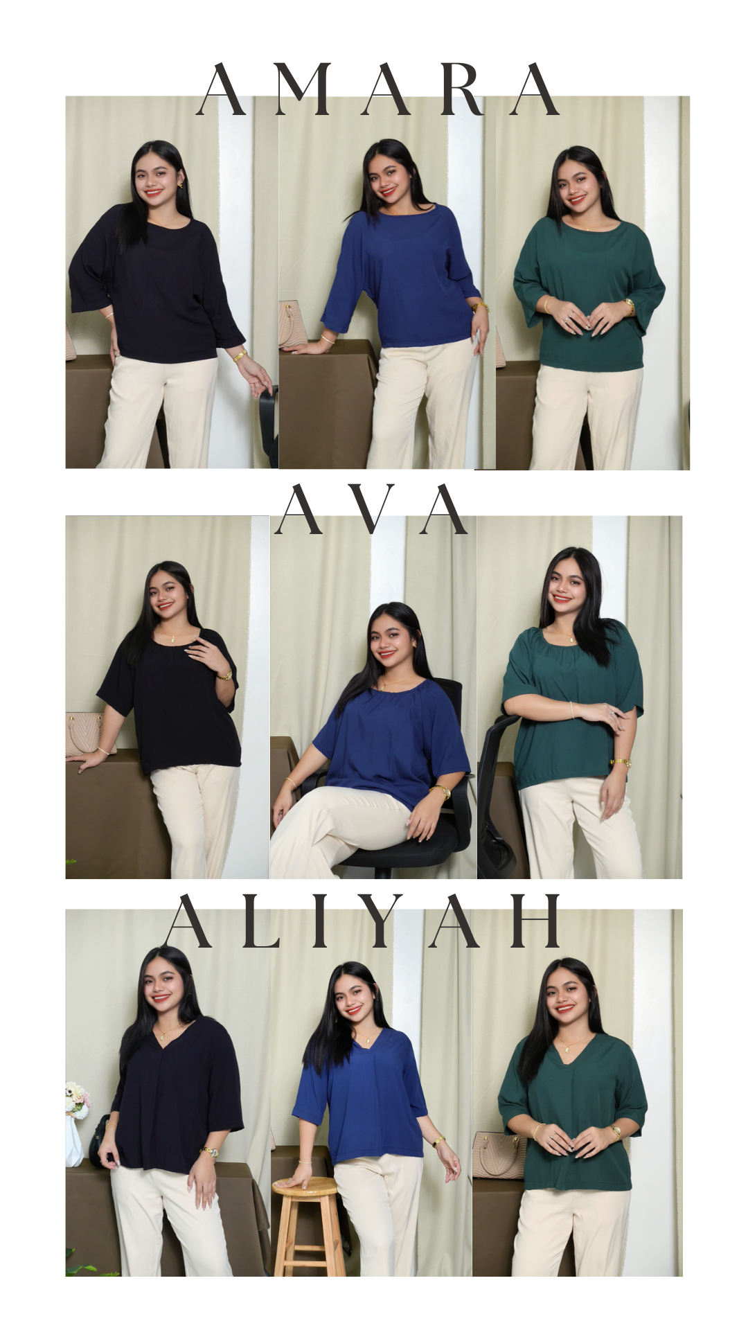 Linen Blouse Collection